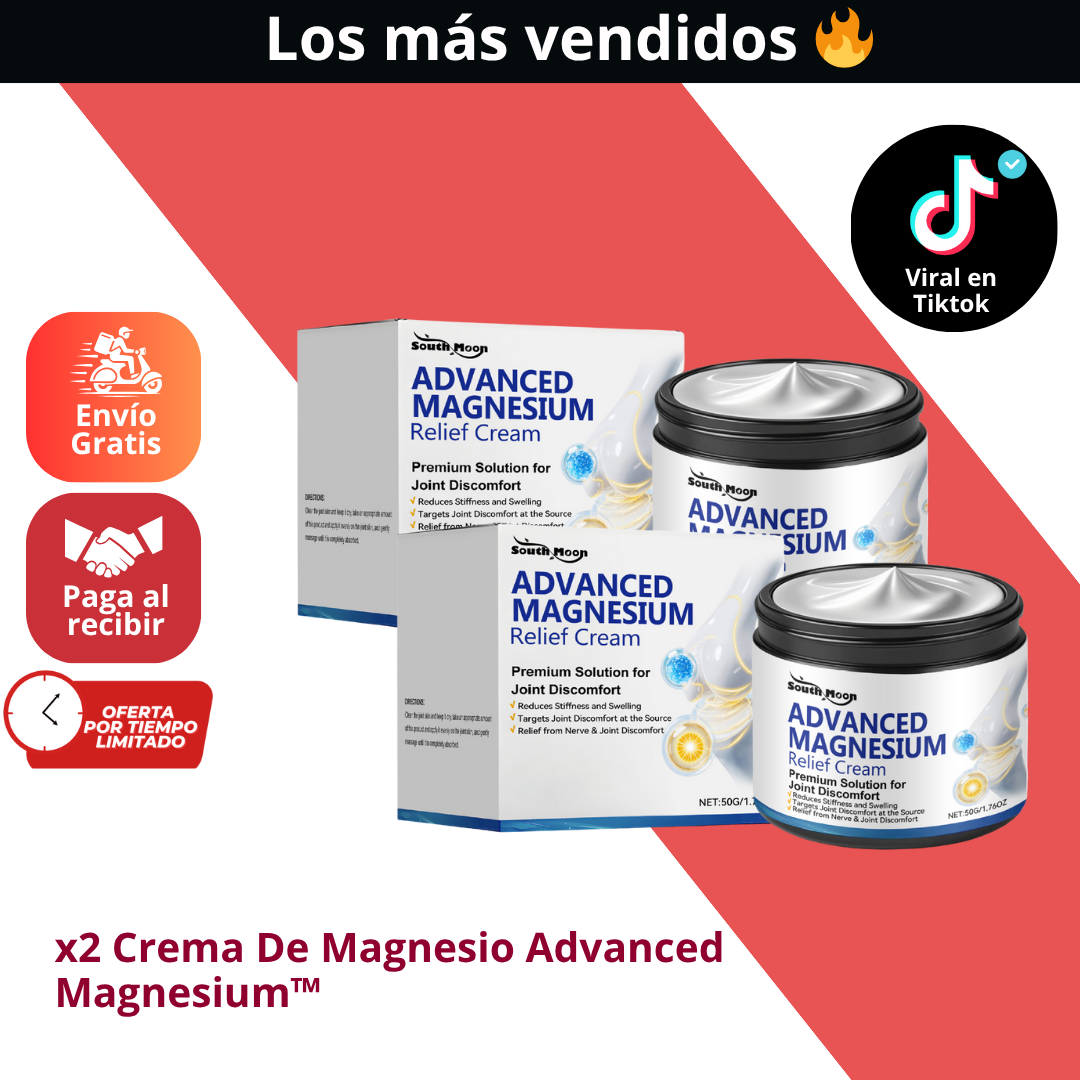 Crema De Magnesio Advanced Magnesium™ – Mercanti